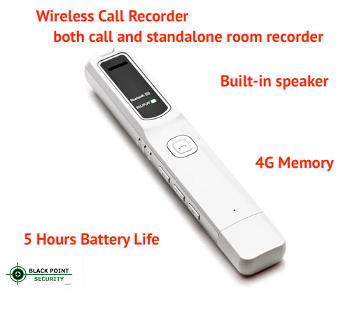 Cell Phone Bluetooth Covert Call Recording Device