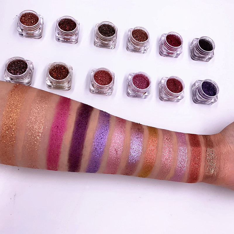 High pigmented loose eyeshadow powder