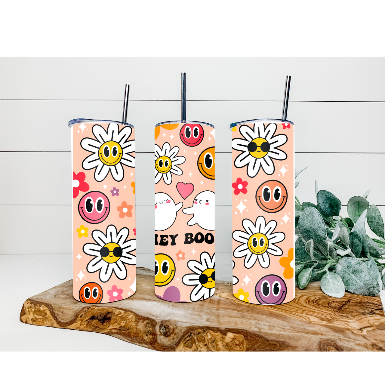 Hey Boo Sublimation Tumbler