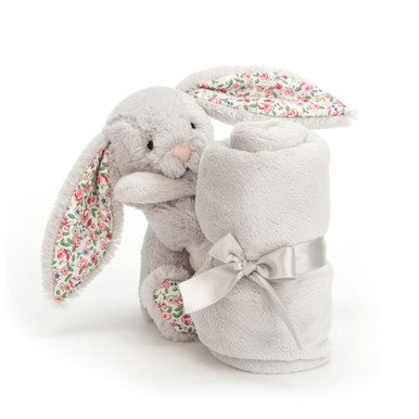 Ma Première Peluche Blossom Silver Bunny – Produit Officiel Jellycat