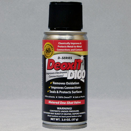 DeoxIT®, #D100S-2 (Metered One-Shot Spray)
