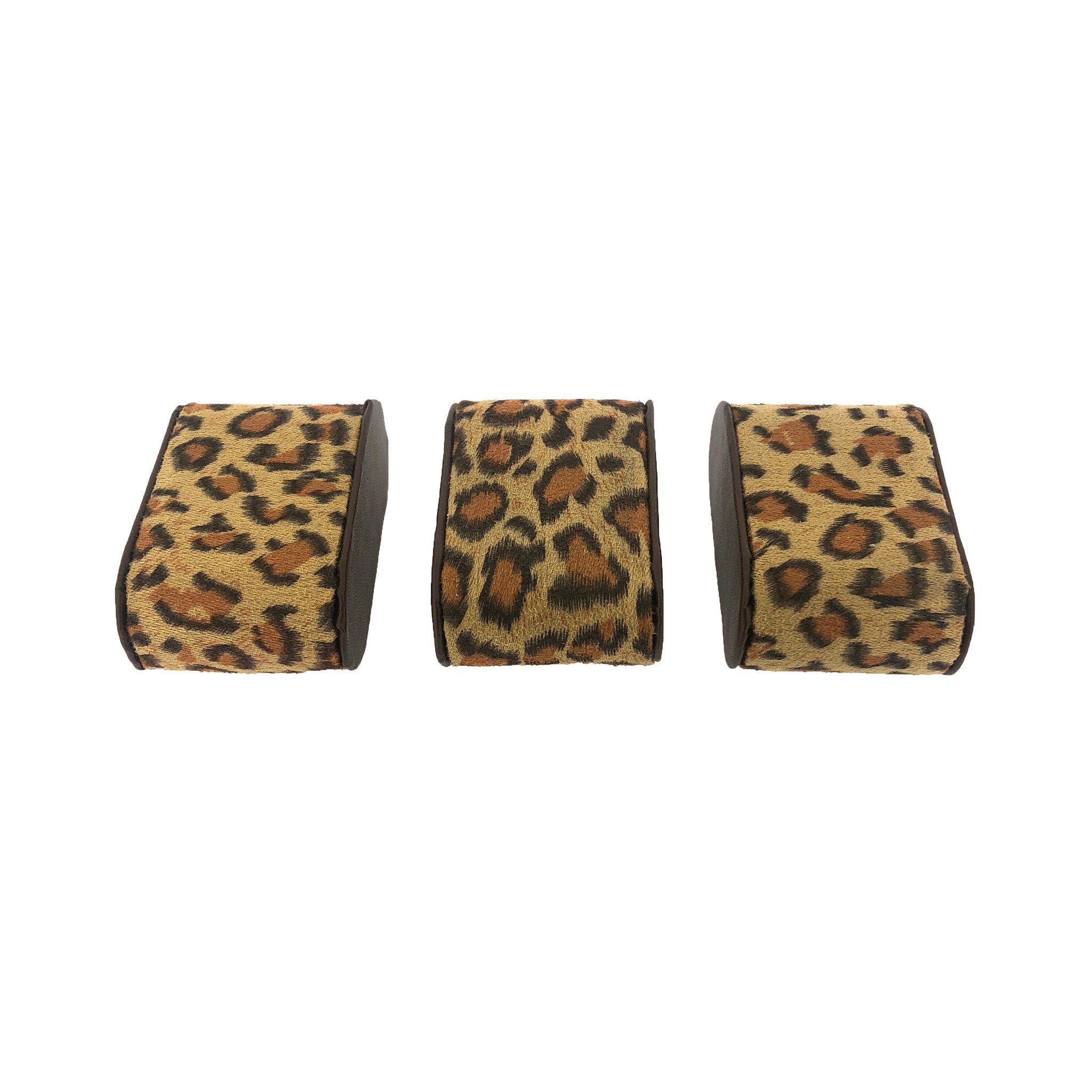 Set of 3 Watch Cushions Leopard Replacement Watch Cushions Techswiss