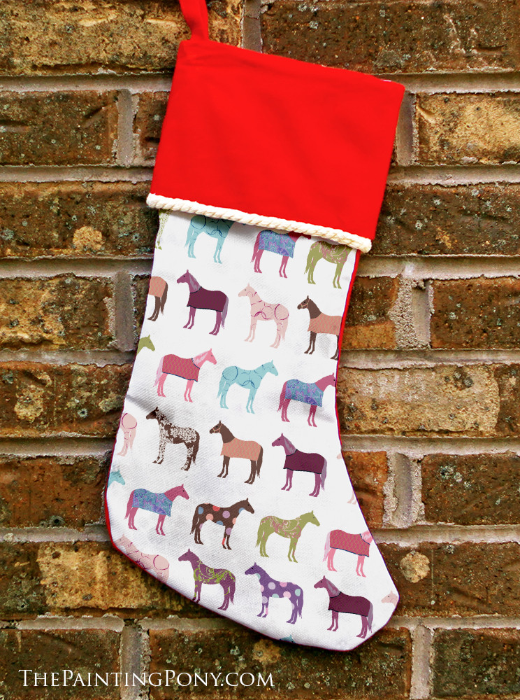 Fun Horse Pattern Flip Flops - The Painting Pony