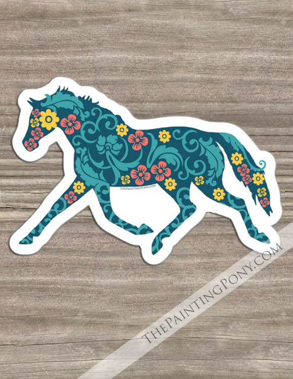 Craft Supplies & Tools Custom Horse Sticker Gift for Horse Lover ...