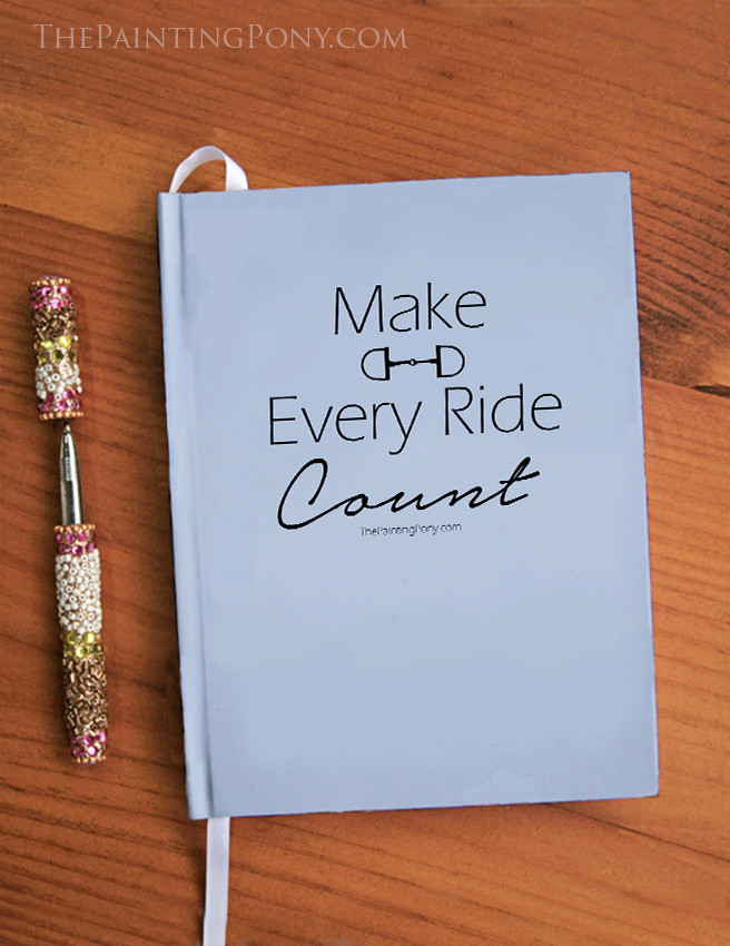 Make Every Ride Count Equestrian Bullet Journal - The Painting Pony