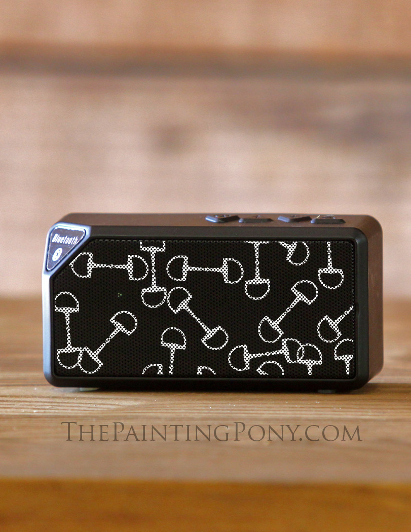 Horse Bit Pattern Equestrian Blackwater Outdoor Bluetooth Speaker - The ...