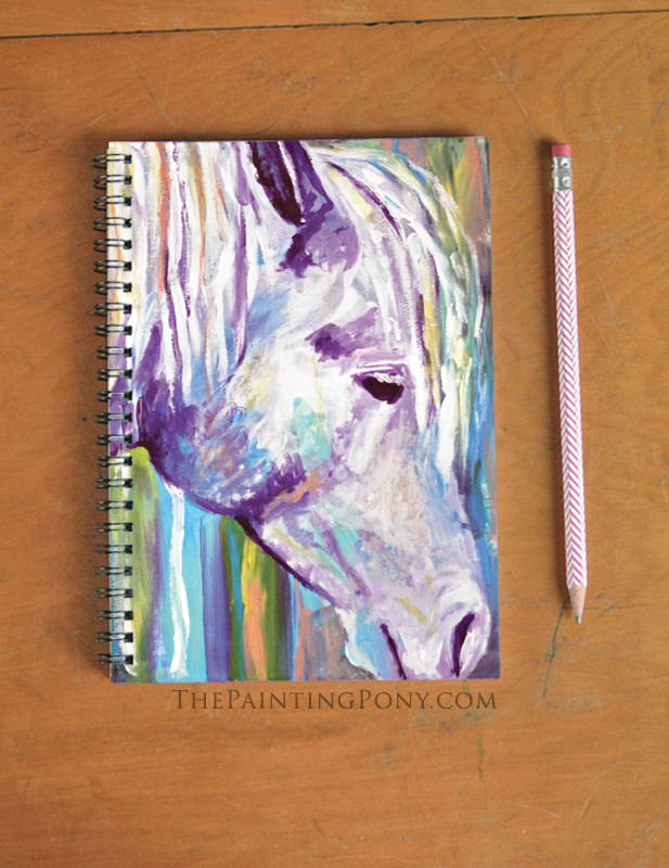 Horse Gaits Equestrian Spiral Notebook - The Painting Pony