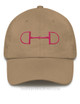 Custom Snaffle Horse Bit Equestrian Emroidered Hat - The Painting Pony