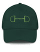 Custom Snaffle Horse Bit Equestrian Emroidered Hat - The Painting Pony