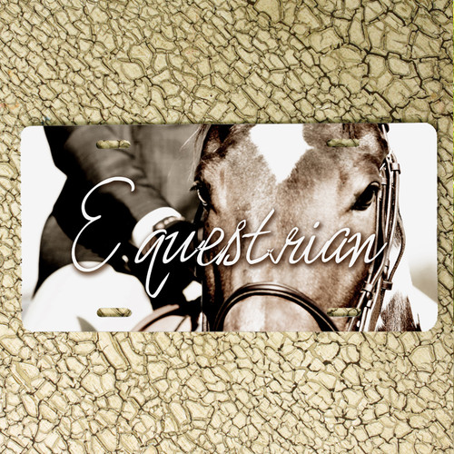 Equestrian Horse Vanity License Plate - The Painting Pony