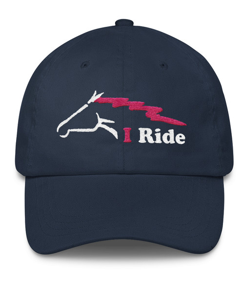 I Ride Horses Equestrian Emroidered Hat - The Painting Pony