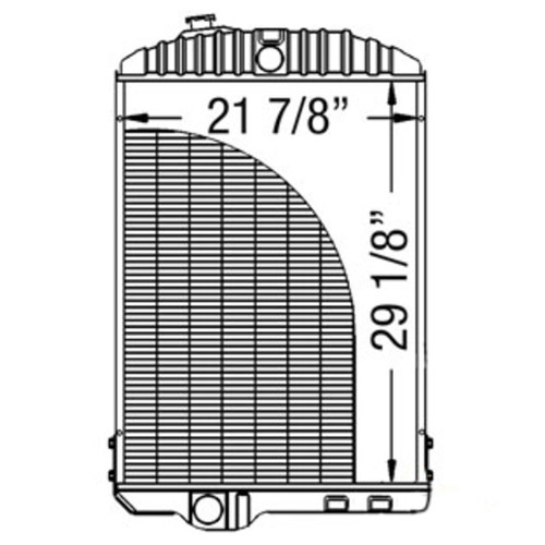 RE38664 | Radiator for John Deere® | Replaces OEM RE38664