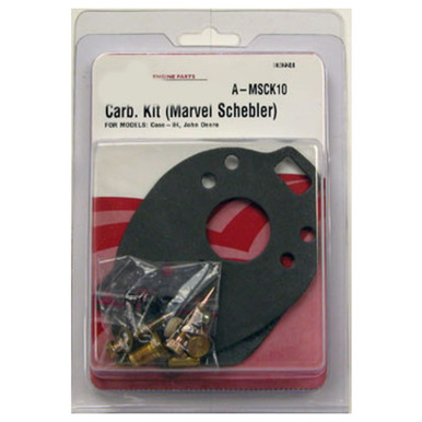 MSCK10 | Carburetor Kit, Basic (Marvel Schebler) for Case® | Replaces ...