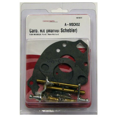 MSCK52 | Carburetor Kit, Basic (Marvel Schebler) for New Holland ...