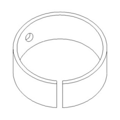 429232 | Bushing, Cleaning Shoe Pivot Frame for New Holland® | Replaces ...