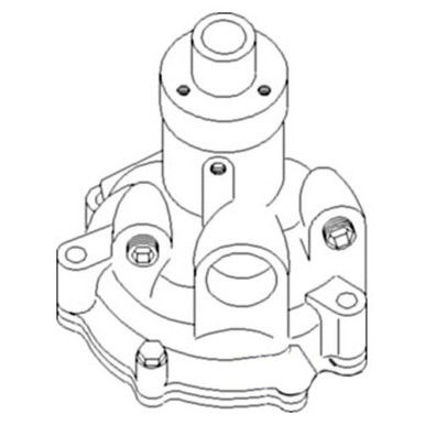 99454833 | Pump, Water for New Holland® | Replaces OEM # 99454833