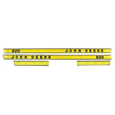 JD820L | Hood Decal for John Deere® | Replaces OEM # JD820L