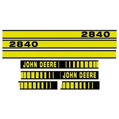 JD2840 | Hood Decal for John Deere® | Replaces OEM # JD2840