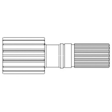 L110236 | Shaft, Drive for John Deere® | Replaces OEM # L110236