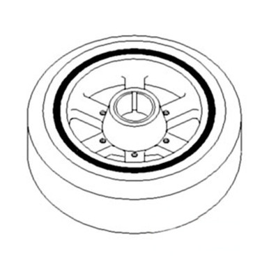 RE57603 | Torsional Damper for John Deere® | Replaces OEM RE57603