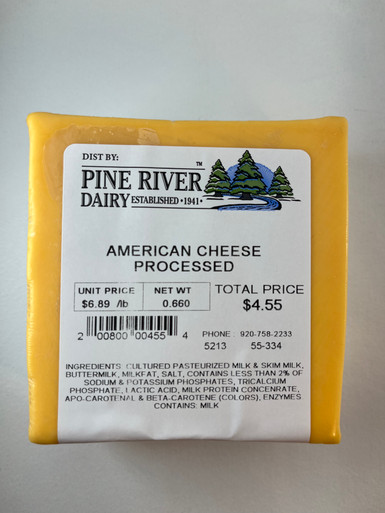 Process American Cheese Food
