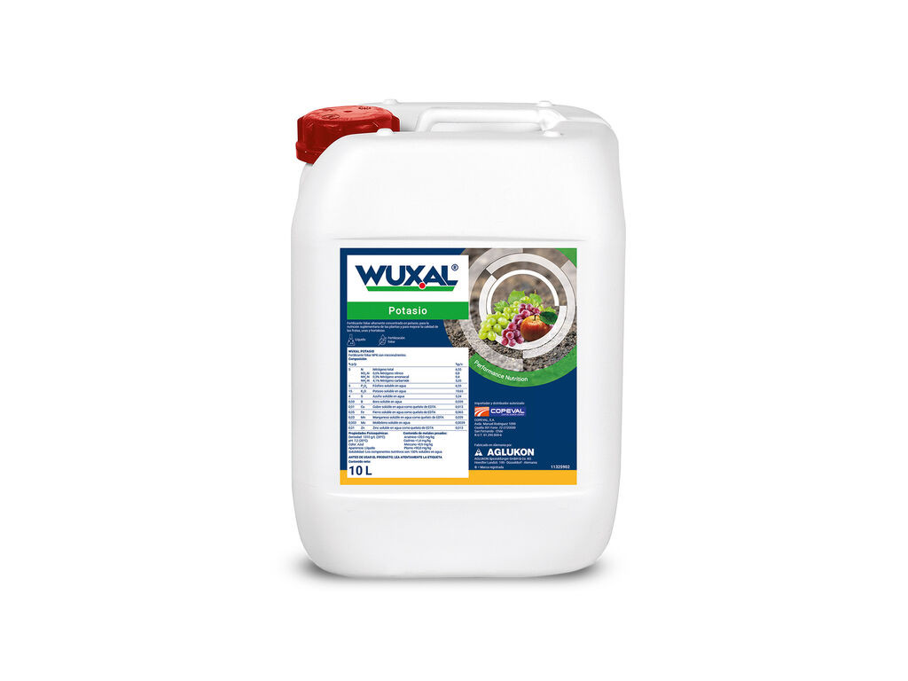 Fertilizante Foliar Wuxal Potasio 10 L - Nutrición Vegetal