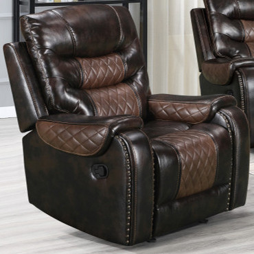 AVIATOR Brown 39" Wide Glider Recliner - CB Furniture