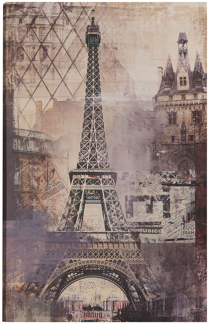 Famous Buildings 2 Pc Wall Art - CB Furniture