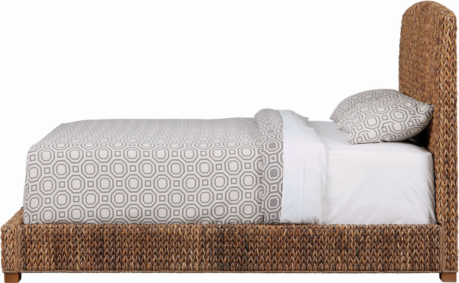 NORRELL Natural Banana-Leaf Bed - CB Furniture