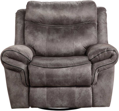SNIDER Gray 44" Wide Swivel Glider Recliner - CB Furniture