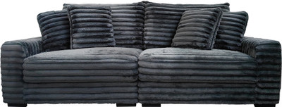 WELLIK Charcoal 99" Wide Modular Sofa - CB Furniture