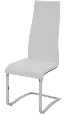 LEXANI White 17" Wide Dining Chair - CB Furniture