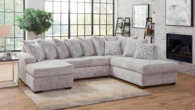 Galactic Oyster 117" Wide Sectional - CB Furniture