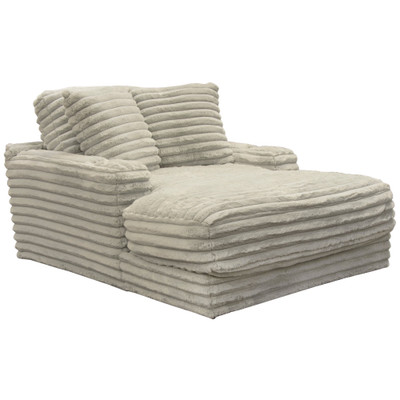 Koala Cream Oversized Chaise - CB Furniture