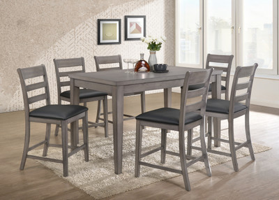 ASHMEDE 7 Piece Counter Height Set - CB Furniture