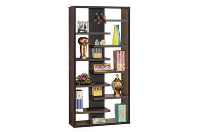 Lachlan Cappuccino Bookcase - CB Furniture