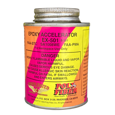20-501-1 POLY-FIBER EX-501 EPOXY ACCELERATOR - Univair Aircraft Corporation