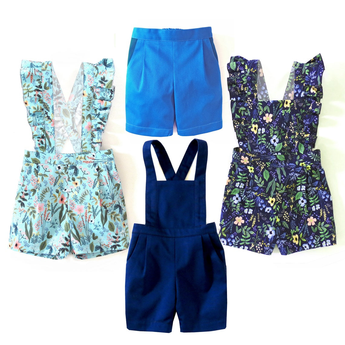 Romper sewing PDF patterns for baby, children, girls, boys, newborn and ...