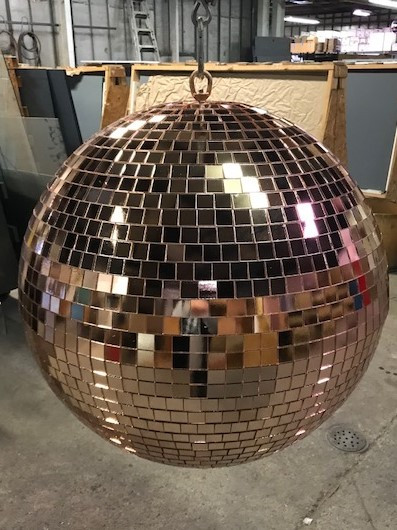 Large Disco Ball - 10 Colors - 6 Feet Diameter