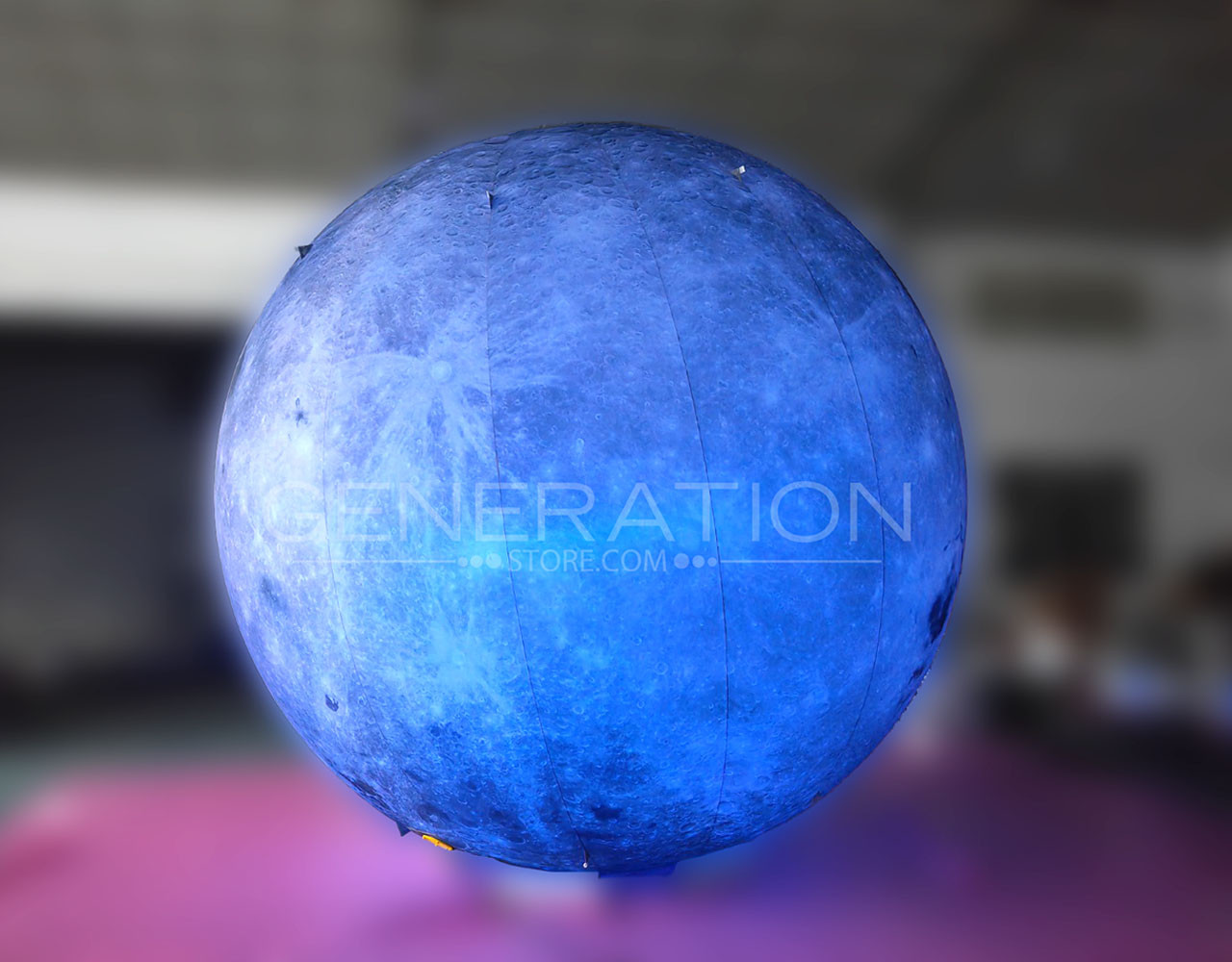 Inflatable Giant Balloons - Moon Design- 6 Feet in Diameter ...