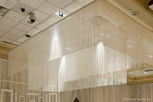 White String Curtains - 3 Feet by 9 Feet