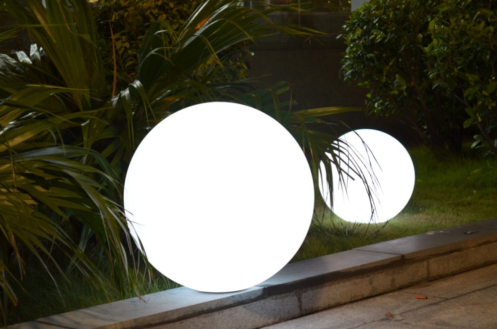 16" Led Light Ball - Remote Control Indoor And Outdoor Waterproof ...