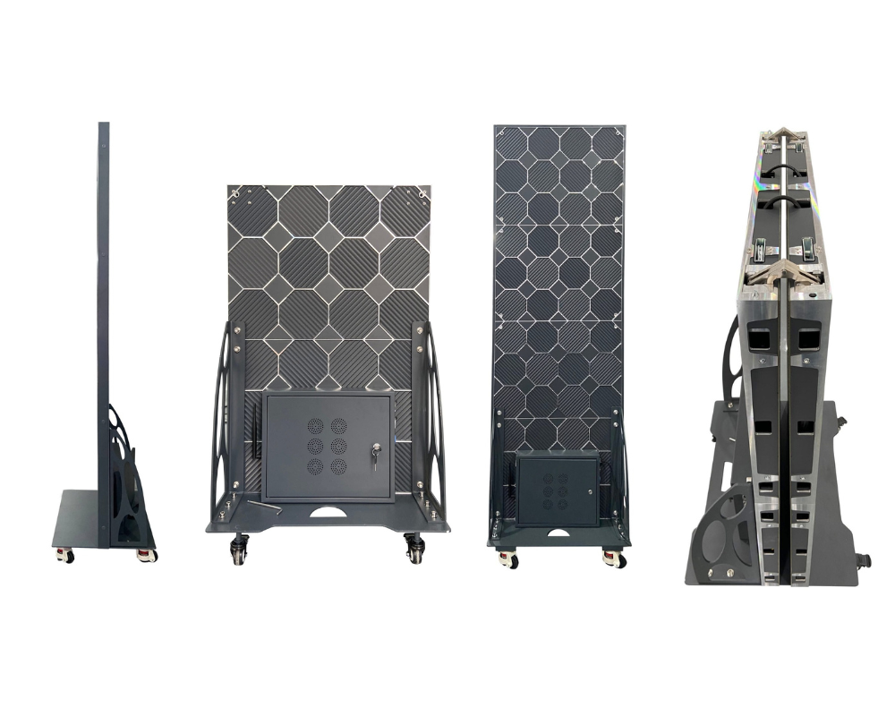 Folding Poster LED Display – Portable Freestanding Digital Signage for ...