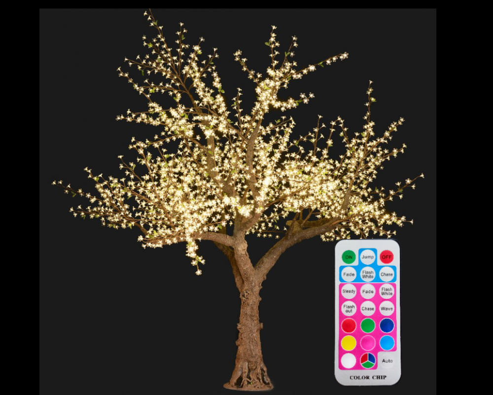 LED Blossom Light Trees | Color-Changing Remote Control Event Decor Trees