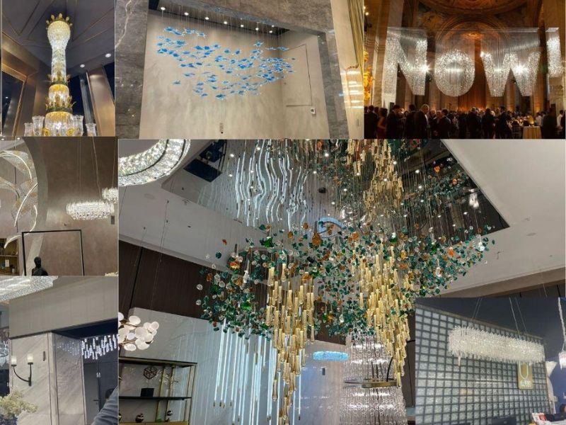 Custom Ceiling Design Services with Crystal, LED & Shimmer Materials ...