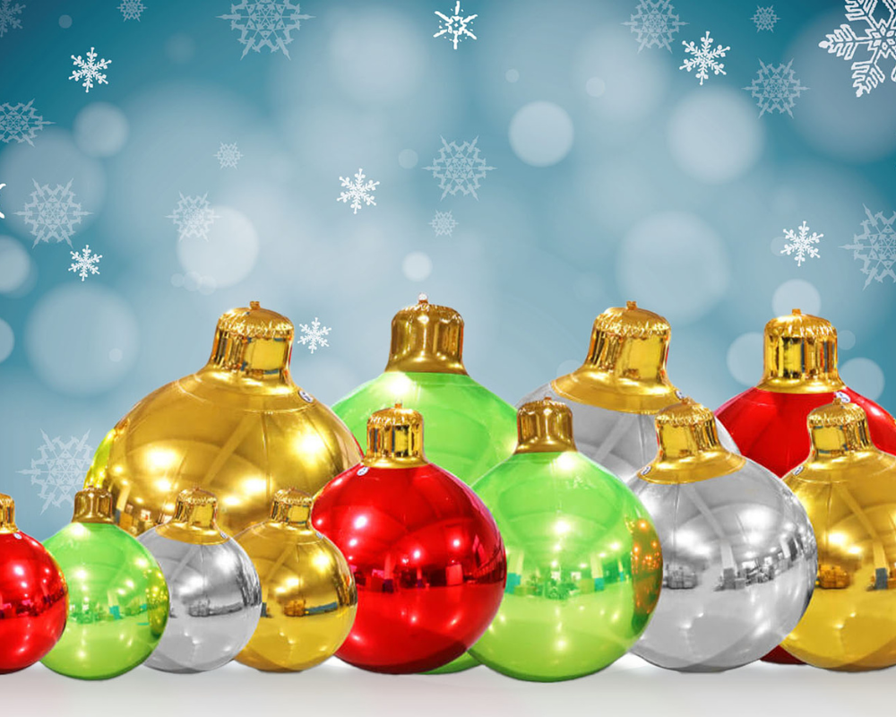 Make Your Event Magical with Giant Inflatable Christmas Ornaments ...