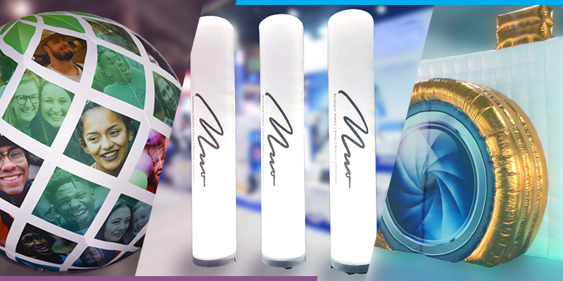 Order customized inflatable with your own design, matching colors any ...