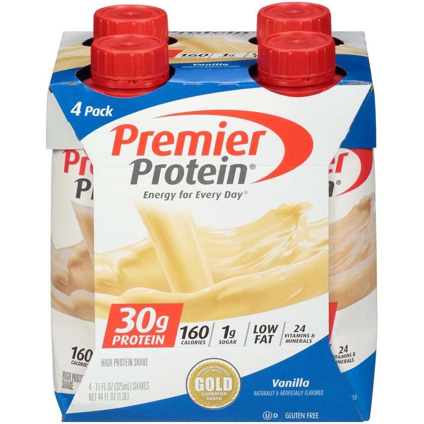Premier Protein, Vanilla Shake, 11 oz. (12 Count) - RocketDSD