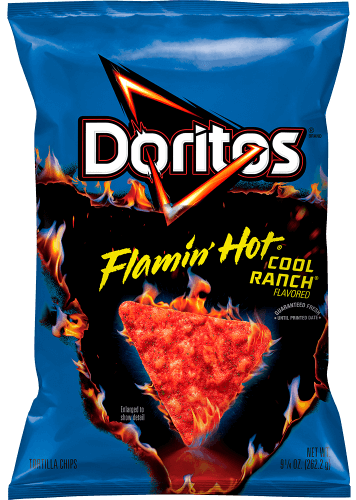 Doritos, Flamin Hot Cool Ranch, 2.5 oz. Bag (1 Count) - RocketDSD