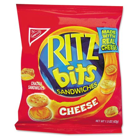 Ritz, Cheese Bits, 1.5 oz. Bag (1 Count) - RocketDSD